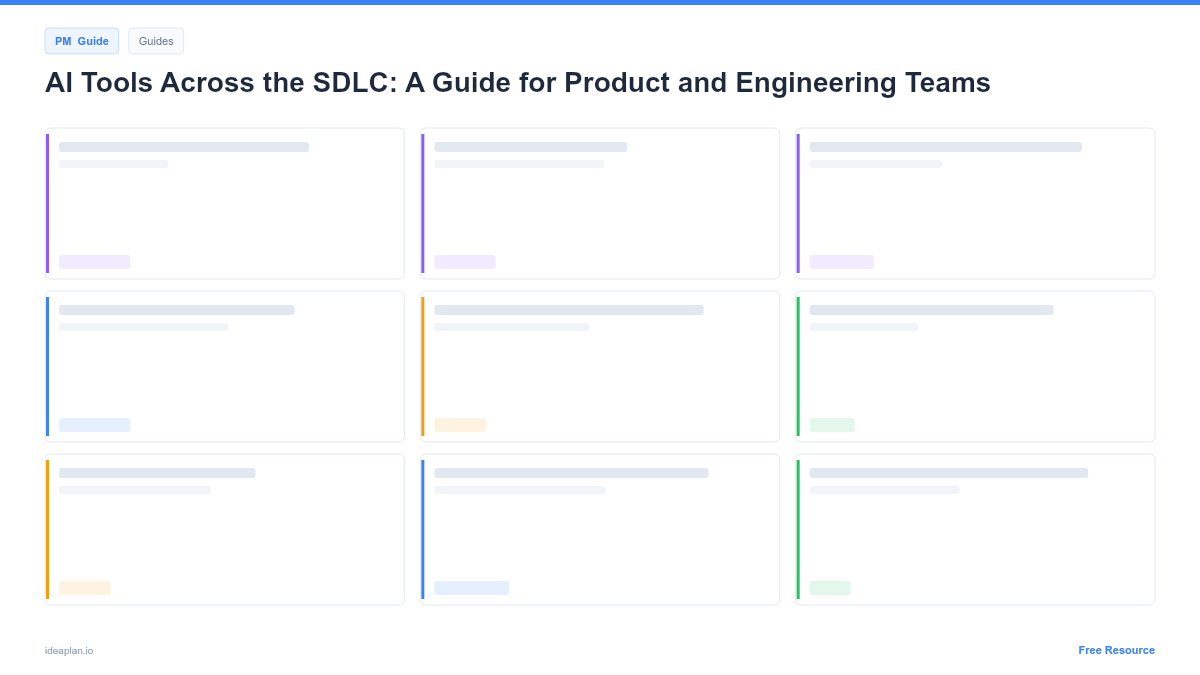 SDLC Tools: AI Picks for Every Development Phase | IdeaPlan