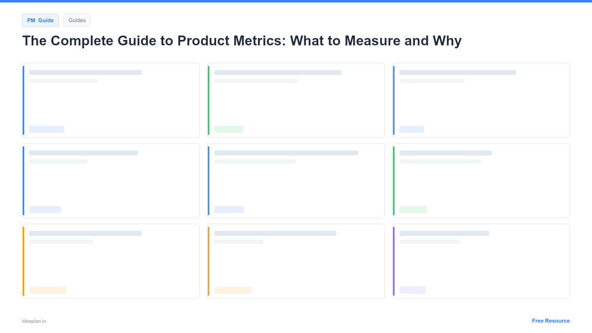 Product Metrics: A Complete Guide to What to Measure