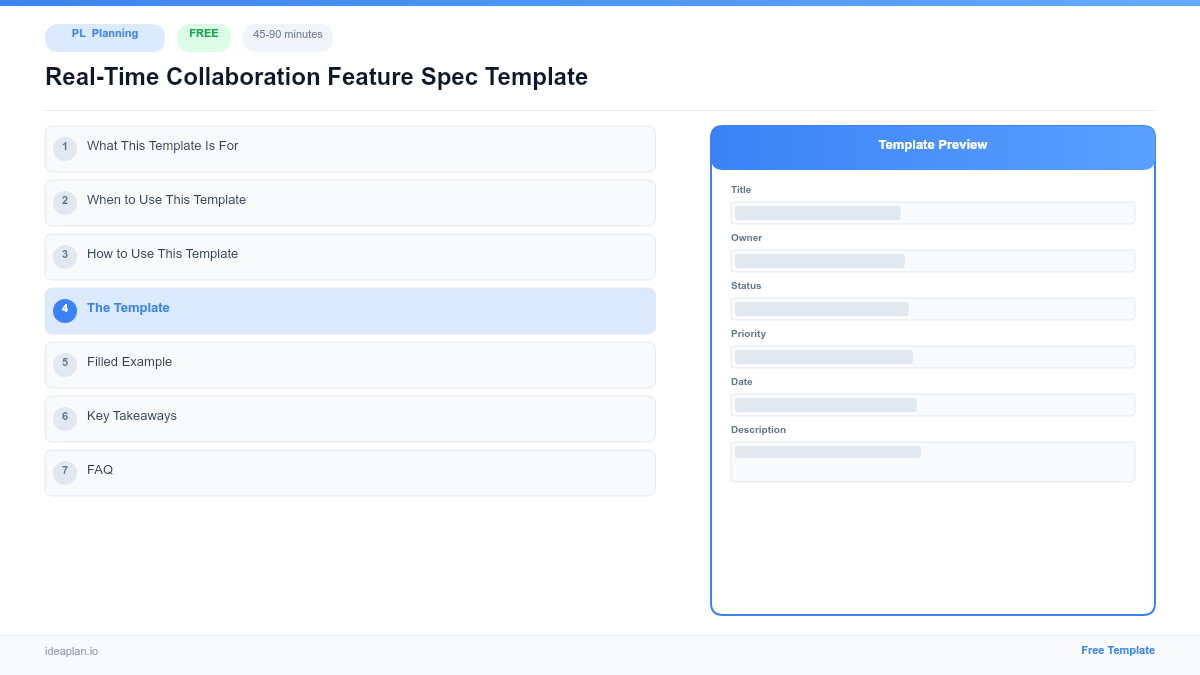Real-Time Collaboration Feature Spec Template